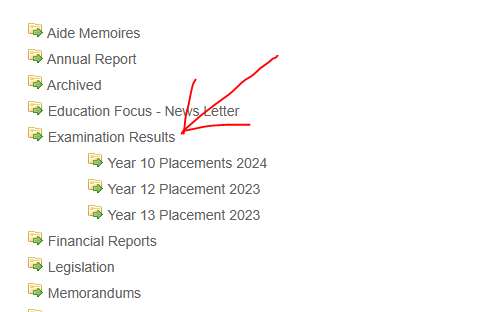 Mehrd Form 4, 6, and 7 Placements 2024/2025 - magaribeipoa