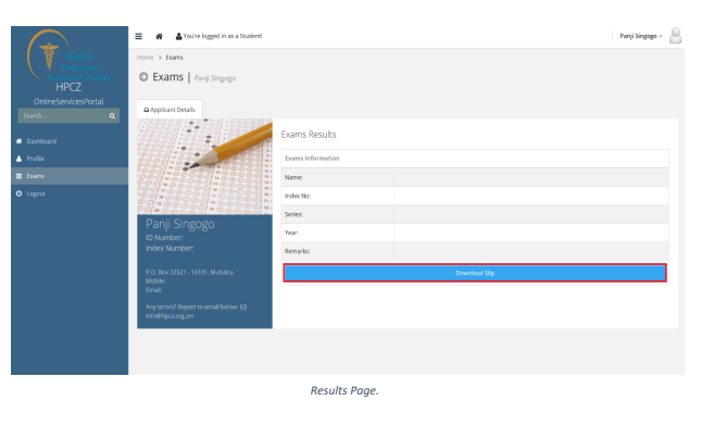 How to check HPCZ Lex Results - magaribeipoa